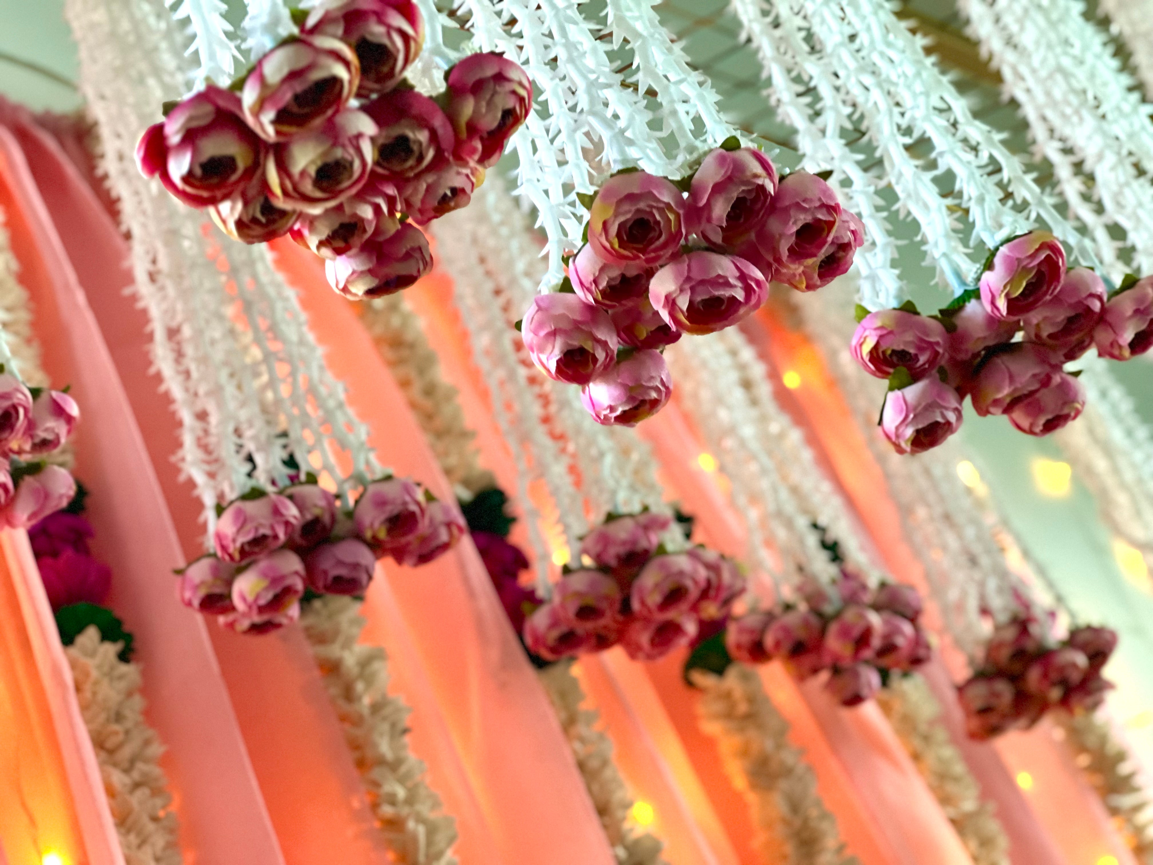 Tuberose Buttercup Hangings- Set of 10- BUY ONE GET ONE – Krishna HomeDecor