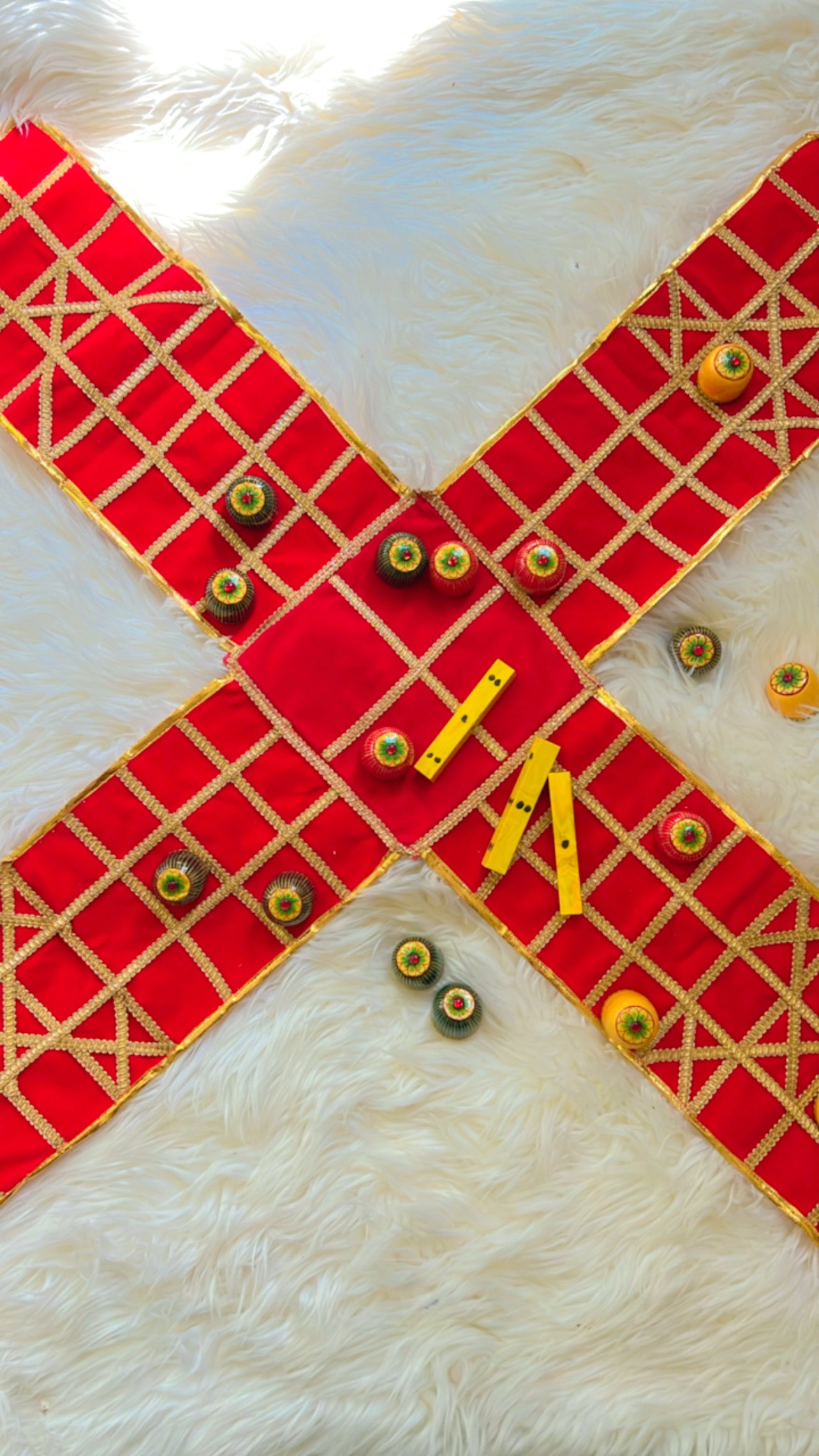 Vintage Chausar Board Game – Krishna HomeDecor